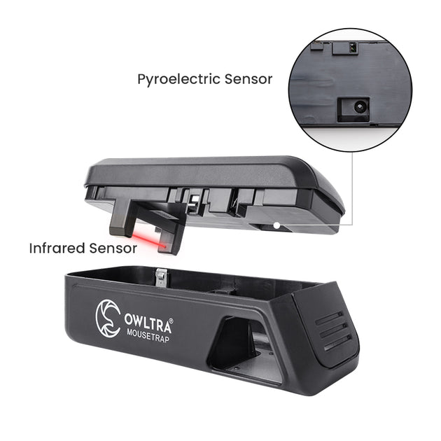 OW2 Indoor Escape-proof Electronic Mouse Trap